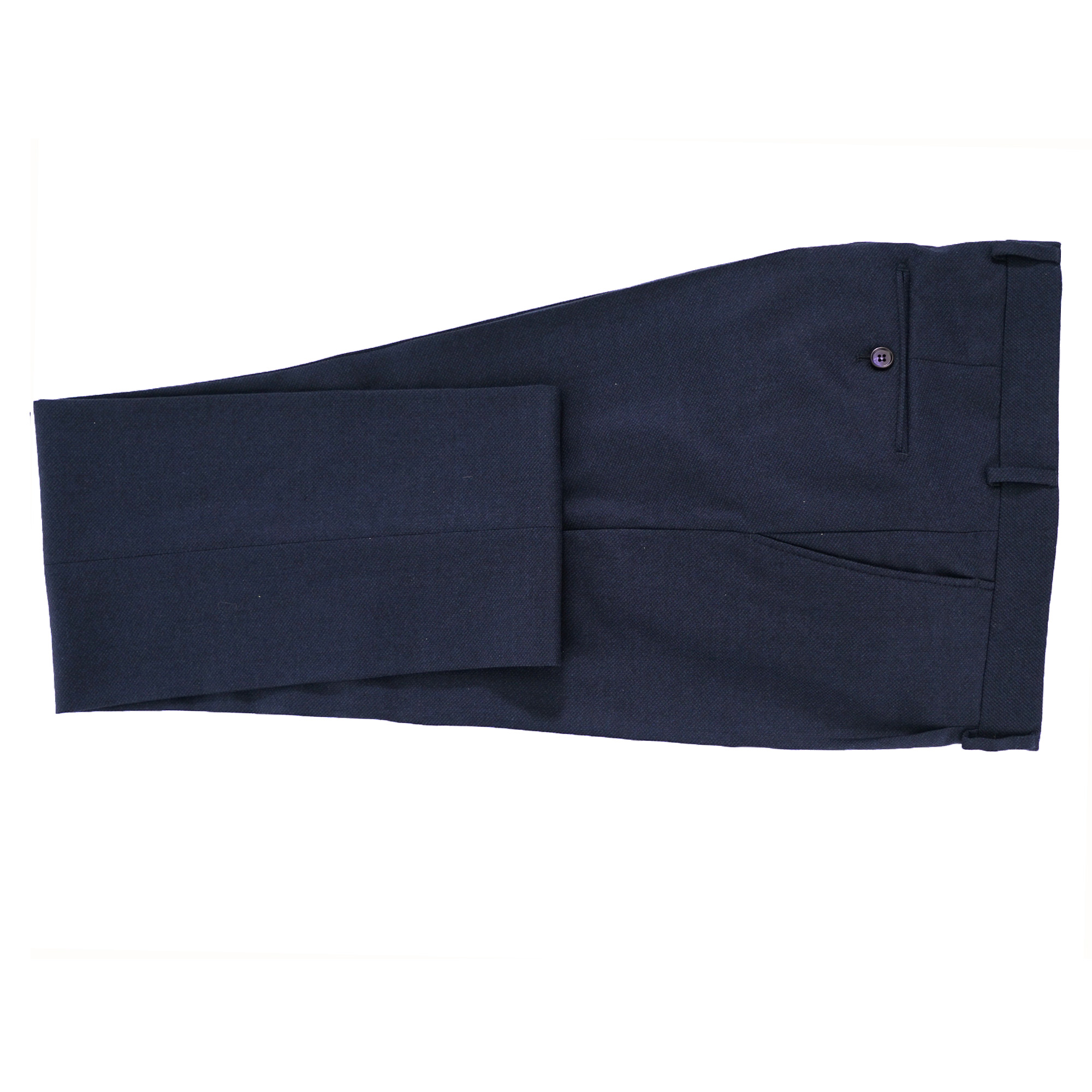 Royal Blue Peak Lapel Patch Pocket Suit Trouser - Esclot Tailoring London